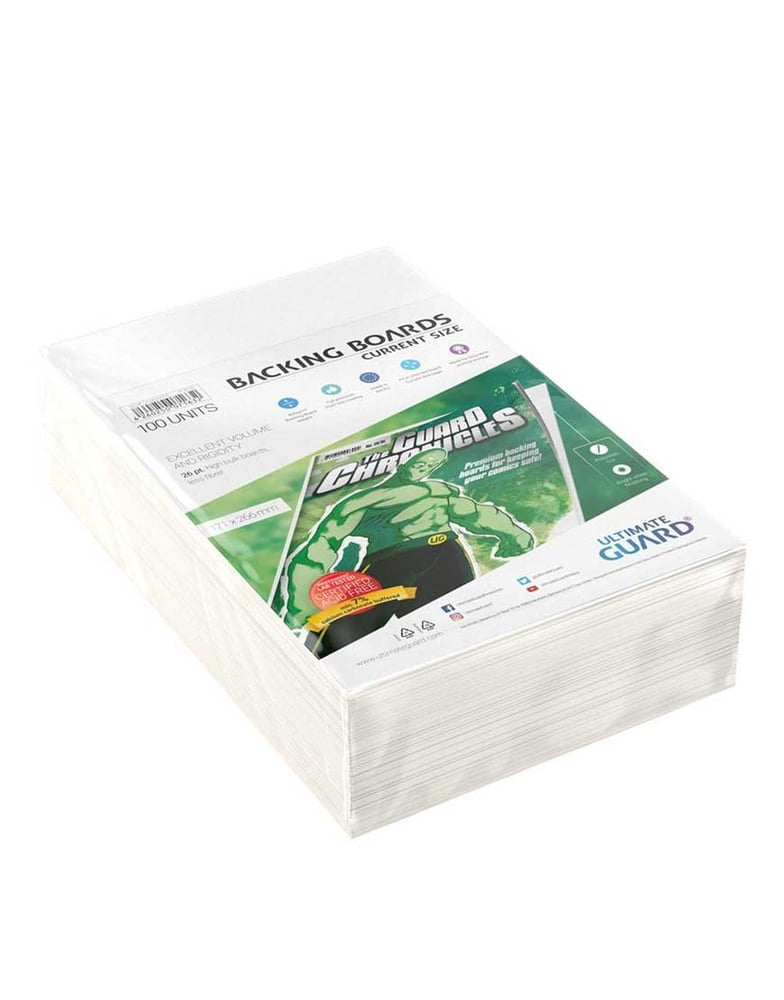 Ultimate Guard Comic Backing Boards Current Size (100) | Funky Power