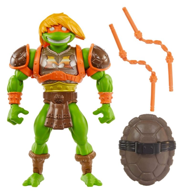 MOTU X TMNT Turtles Of Grayskull Michelangelo | Funky Power